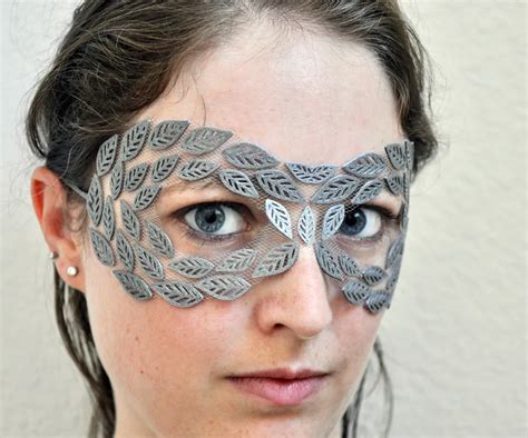 Leaf Masquerade Mask Free 3d Print Model Makerworld