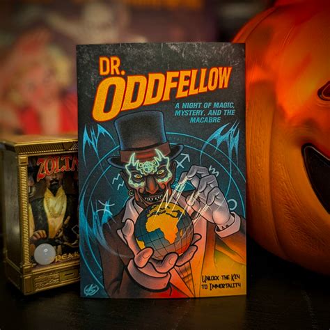 Halloween Horror Nights Dr Oddfellow Mini Print Candycorncrypt