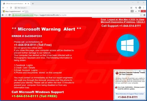Activation Security Warning Pop Up Scam Removal And Recovery Steps