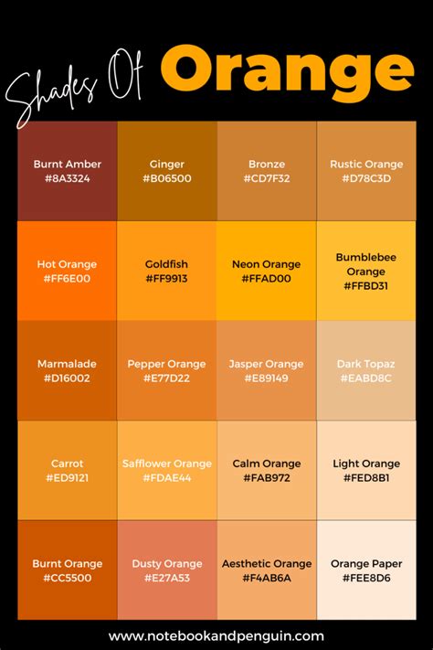 Choosing A Website Colour Scheme 220 Colour Shades To Inspire You Artofit