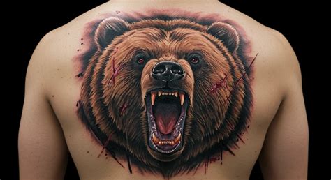 Bear Tattoo For Men Symbolism Designs And Styles That Stand Out