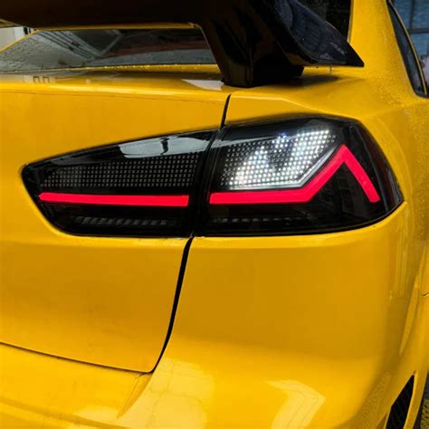 Ntxglow Matrix Rgb Led Tail Lights 2008 2018 Mitsubishi Lancer