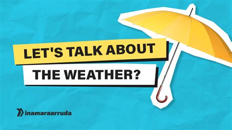 Lets Talk About The Weather Curiosidades Do Inglês Inamara Arruda
