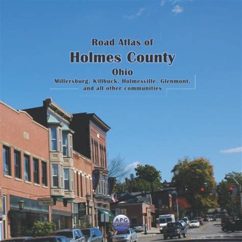 Holmes County Ohio Road Map