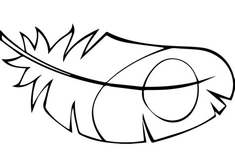 Coloriage Plume à Imprimer Sur Coloriageenfantcom