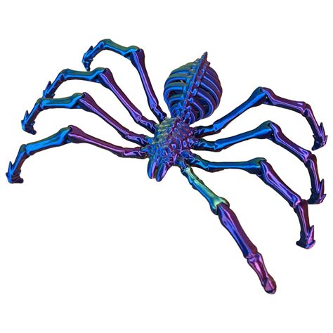 Wadada Halloween 3d Printed Hell Skeleton Tarantula Decorations