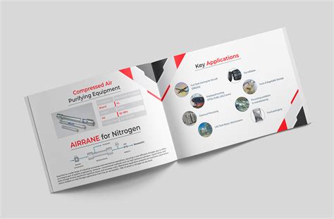 Corporate Brochure Design For Engineering Company Behance