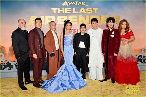 Avatar The Last Airbender Live Action Stars Attend Series Premiere