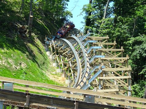 Lightning Rod Review Dollywood Launched Wooden Coaster Coaster101