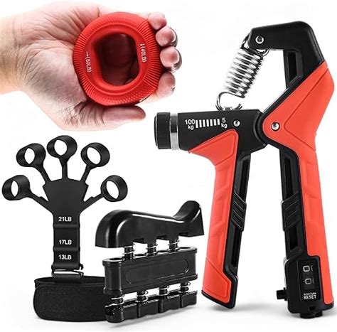 Kit De Entrenamiento De Fuerza De Agarre Paquete De 4 Fortalecedores