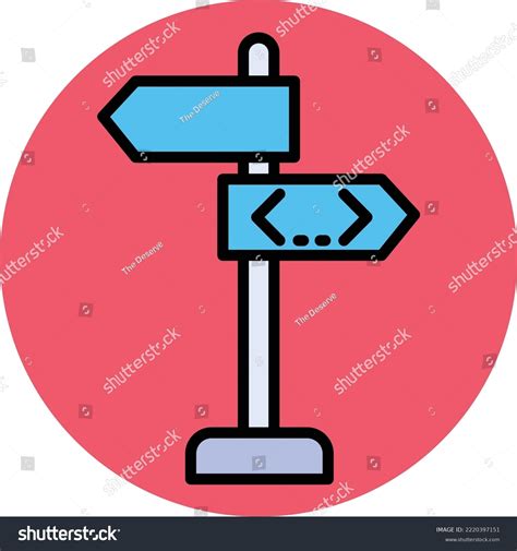 Coding Direction Vector Icon Which Suitable Stock Vector Royalty Free 2220397151 Shutterstock