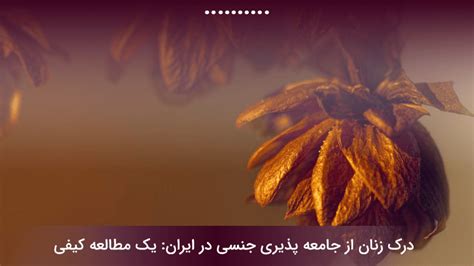 درک زنان از جامعه پذیری جنسی در ایران یک مطالعه کیفی آکادمی پژوهش کیفی