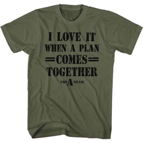 Great Shopping The A Team I Love It When A Plan Comes Together Ba