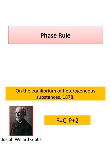 Phase Rule Download Free Pdf Phase Diagram Phase Rule