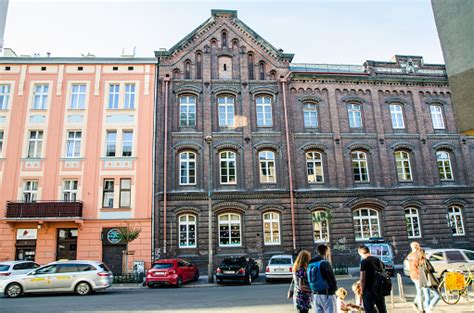 Nice Residential Building Facade In Jewish Neighborhood Kazimierz