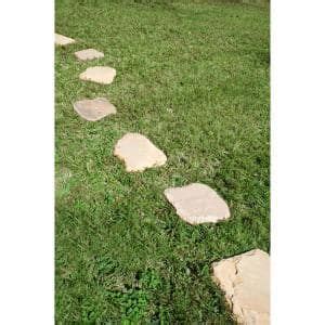 Stepping Stones Hardscapes The Home Depot Rustic Canyon Step
