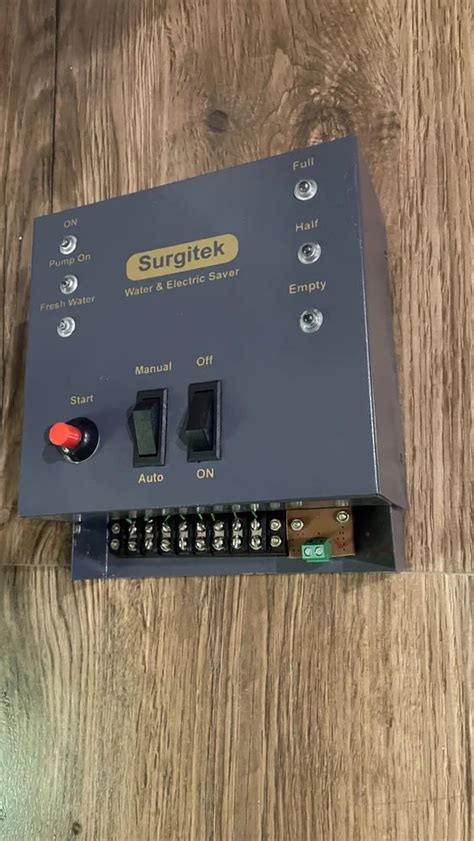 Automatic Single Phase Submersible Pump Controller 220 240 V For 1 Hp