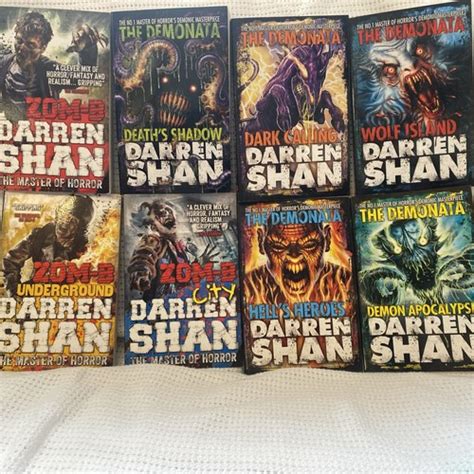 Darren Shan Zom B Book Set ×8 Horror Fiction Paperback Underground City