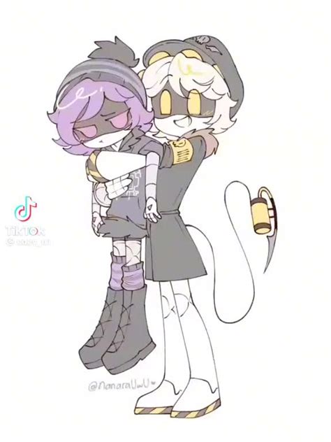 N X Uzi Fanart Ship Kiss
