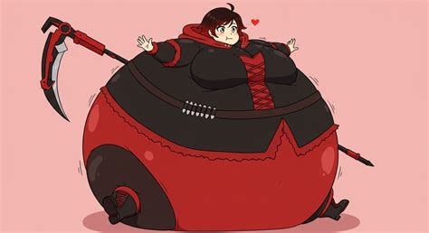 Inflated Ruby Rose By Kingdab28 On Deviantart