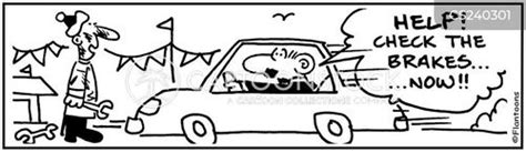 Brake Job Cartoons And Comics Funny Pictures From Cartoonstock