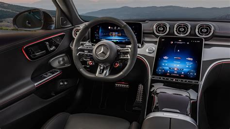 Mercedes Amg C 63 S E Performance Estate 2023 Interior Wallpaper Hd