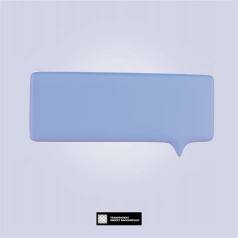 Premium Psd 3d Retro Speech Bubble Chat Icon Isolated