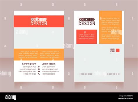 Certification Course Blank Brochure Design Stock Vector Image And Art Alamy