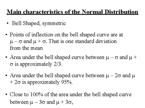 Points Of Inflection In Normal Distribution At Larry Kirts Blog