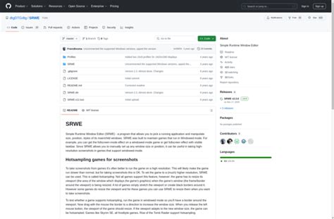 simple runtime window editor srwe suggest