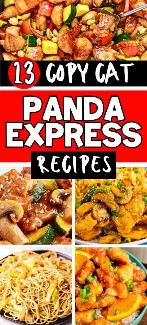 Panda Express Recipes For Chinese Food Fans Homemade Chinese Food