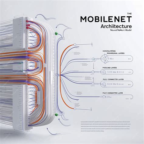 A Highly Detailed Illustration Of The Future Mobilenet Architecture Premium Ai Generated Image