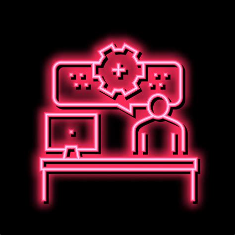 Employee Working Process Color Icon Vector Illustration 20526091 Vector