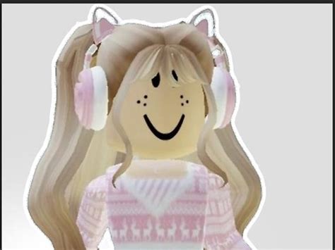 Girl Roblox Photo Booth Standee Etsy