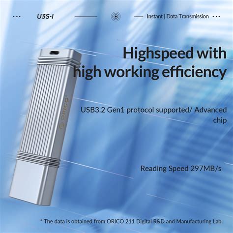 ORICO Flash Drive 32GB 64GB 128GB 256GB Flash Drive Original Metal Memory Stick U Disk USB 3 1