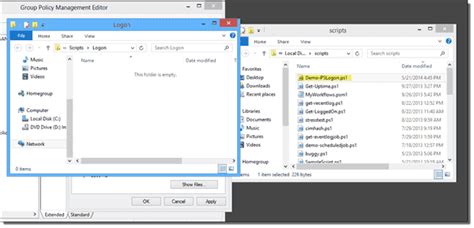 Configuring Logon Powershell Scripts With Group Policy 4sysops