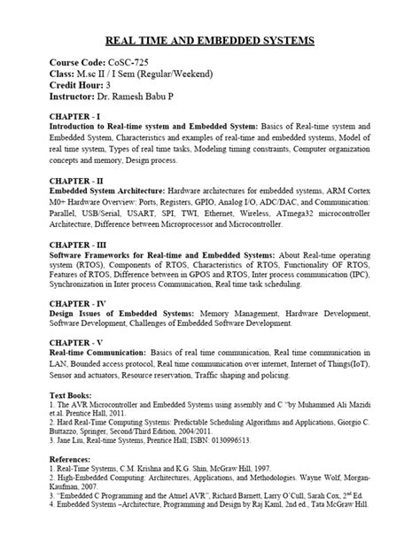 Rtes Syllabus Pdf