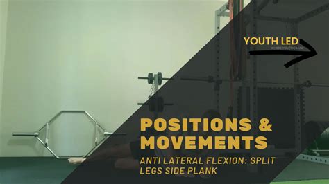 Regression 2 Split Legs Side Plank Youth Led