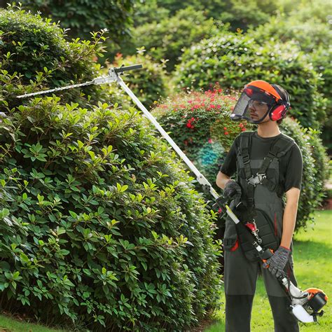 Vevor 52cc 6 In 1 Multi Functional Trimming Tools Gas Hedge Trimmer