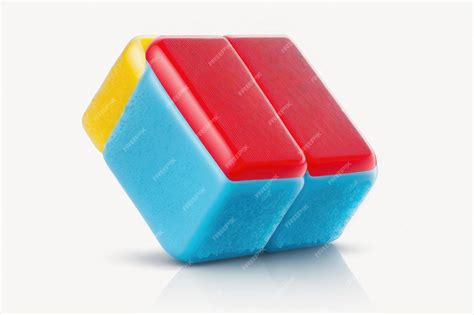 Premium Photo Colorful Square Candy Shape Isolated On A White Background Colorful Candy Tablets