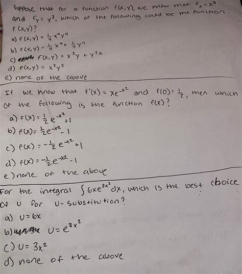 Solved Suppose That For A Function F X Y We Know That Chegg Com