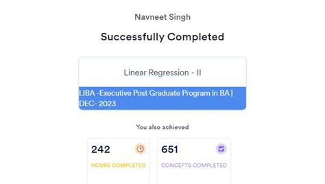Navneet Singh On Linkedin Completed A Theoretical Session On Multiple Linear Regression And Its