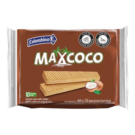Max Coco X 10 Unid Multidulces