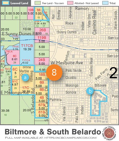 Indian Lease Land Vs Fee Land In Palm Springs Map Expiration Dates