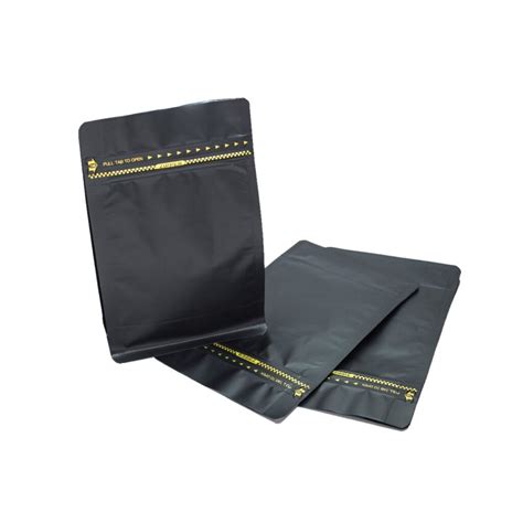 Coffee Bags With Valveflat Bottom 8 Sides Seal 125g 250g One Way Valve