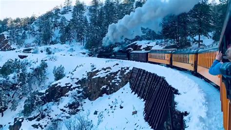 Cascade Canyon Winter Train Durango And Silverton Narrow Gauge