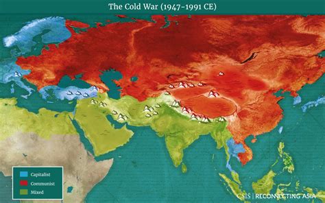 Map Of Asia During The Cold War The Southeast Asia War Vietnam Laos