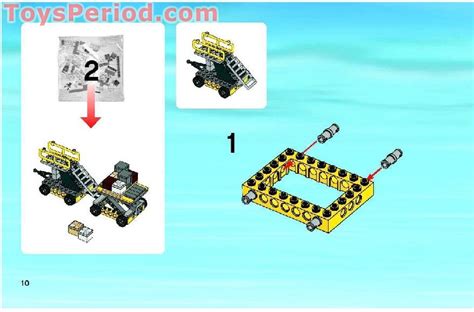 Lego 7734 Cargo Plane Instructions And Parts List