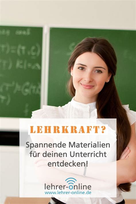 Unterrichtsmaterialien Und Inspiration Für Lehrkräfte Lehrer Tipps Lehrer Lehrkraft