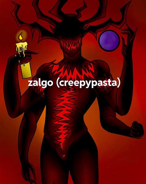 Disegno Creepypasta Zalgo Zalgo Creepypasta By 1684i64853thfbc On
